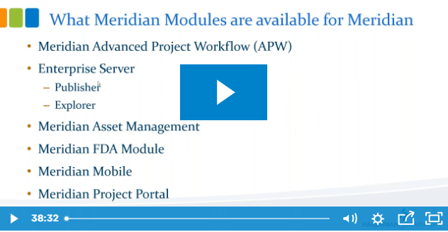 Simplify your Engineering Document Management with Meridian